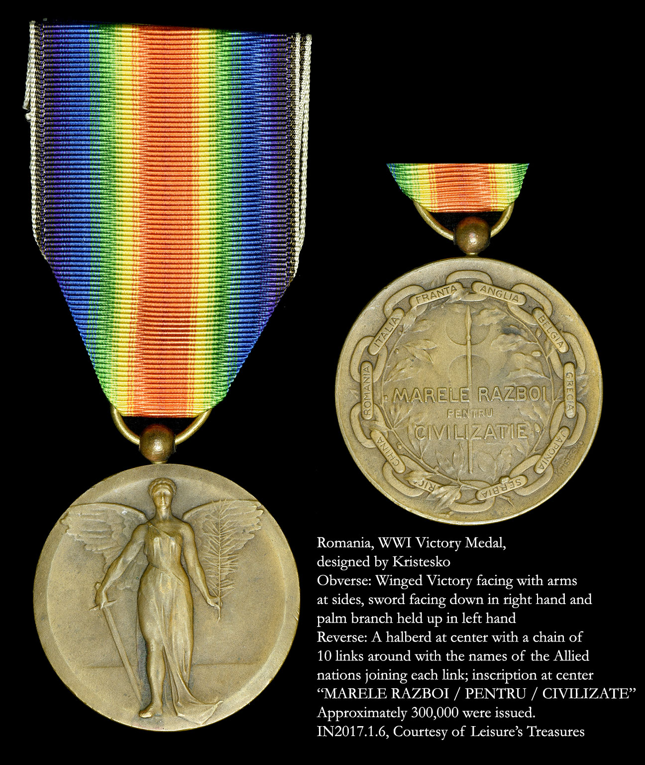 WWI - Victory Medals - American Numismatic Association : American ...