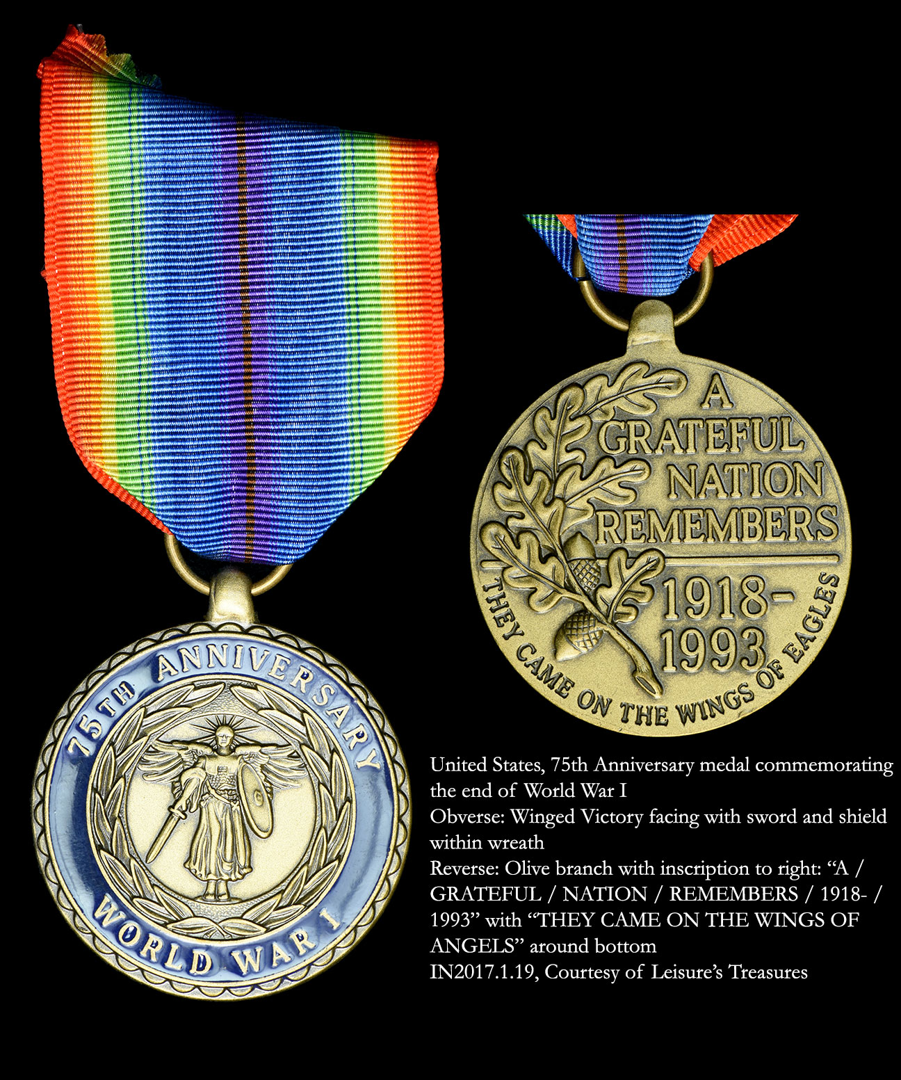 WWI - Victory Medals - American Numismatic Association : American ...