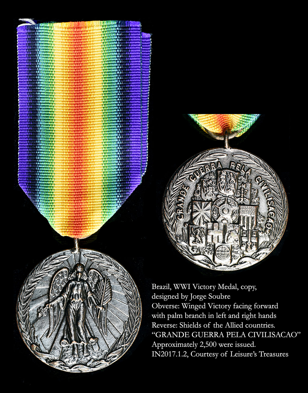 WWI - Victory Medals - American Numismatic Association : American ...