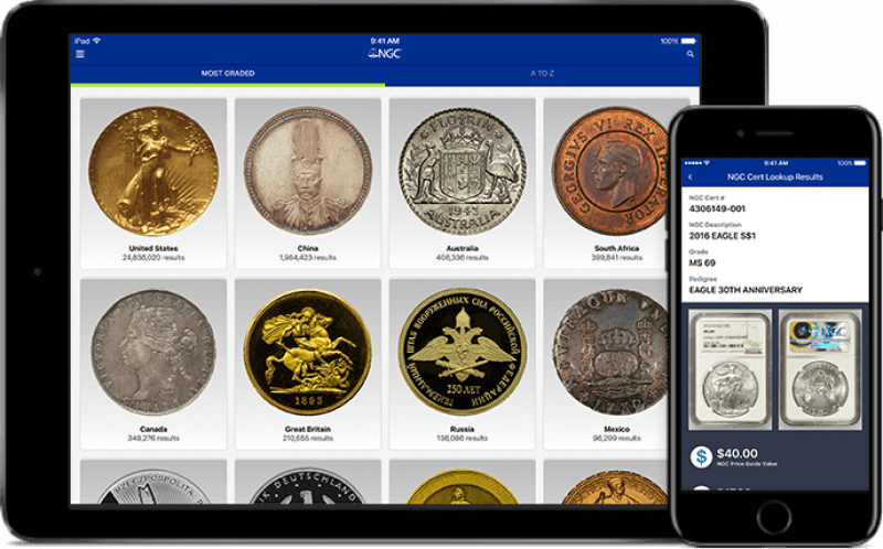 Download NGC App : American Numismatic Association