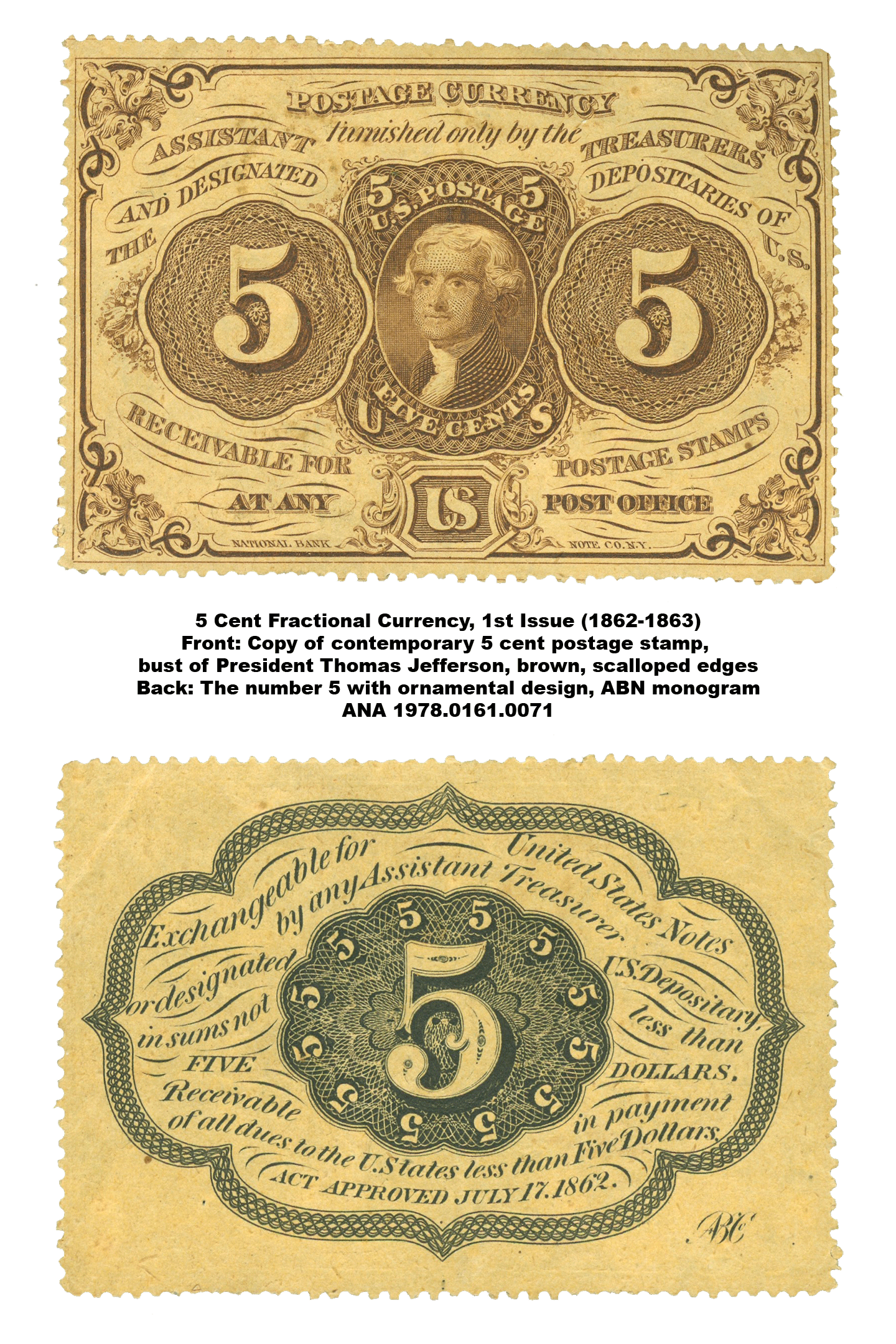 Fractional Currency - American Numismatic Association : American ...