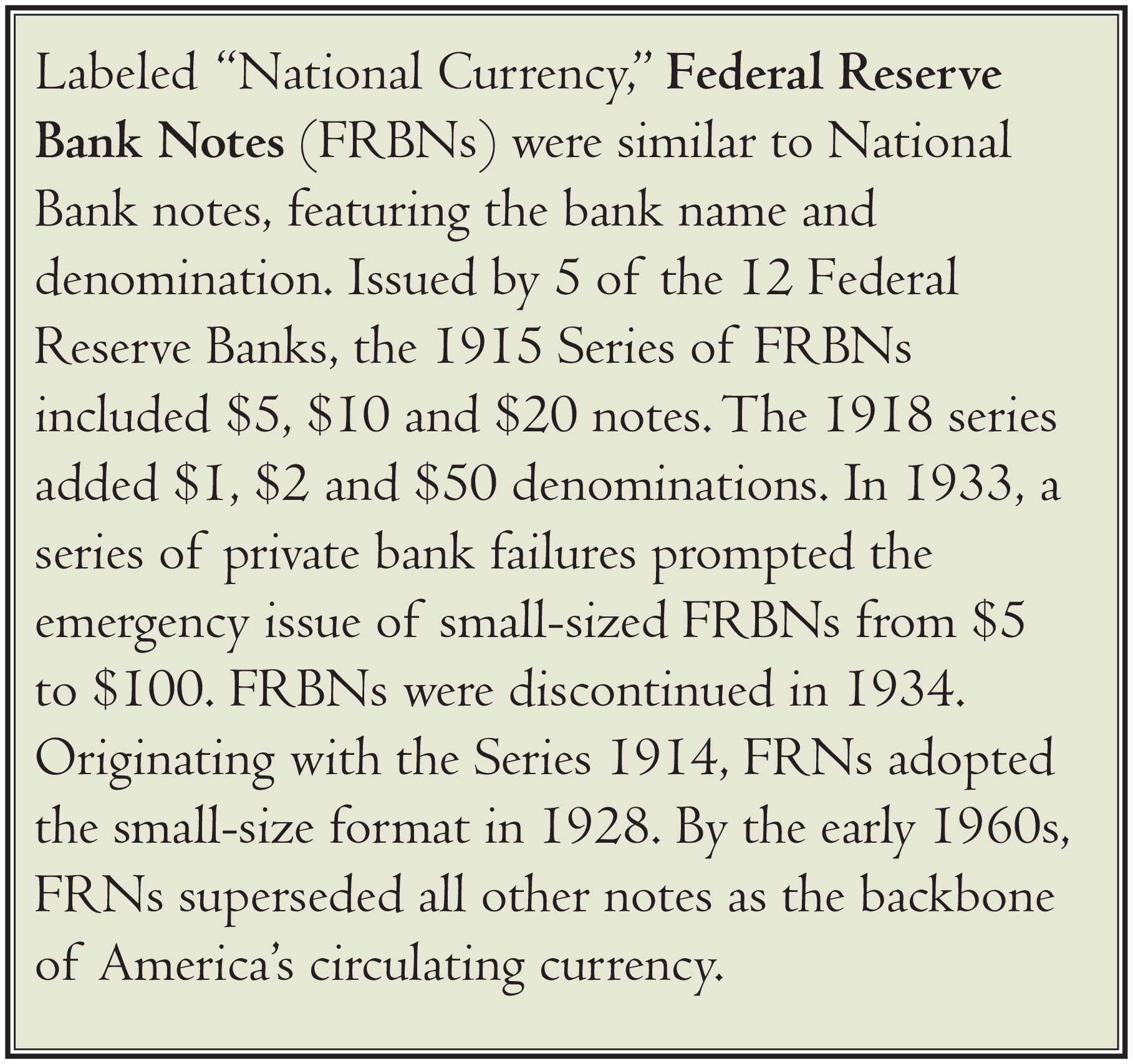 Federal Reserve System - American Numismatic Association : American ...