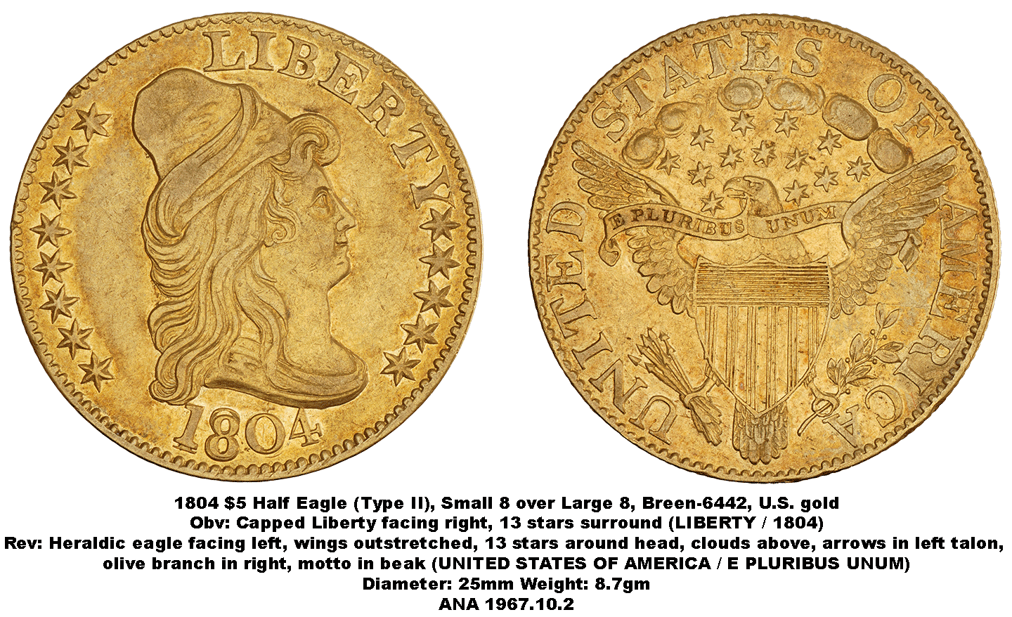 Early U.S. Gold - American Numismatic Association : American Numismatic ...