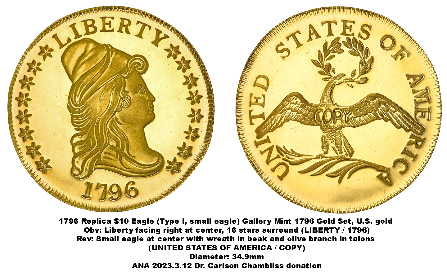 Early U.S. Gold - American Numismatic Association : American Numismatic ...