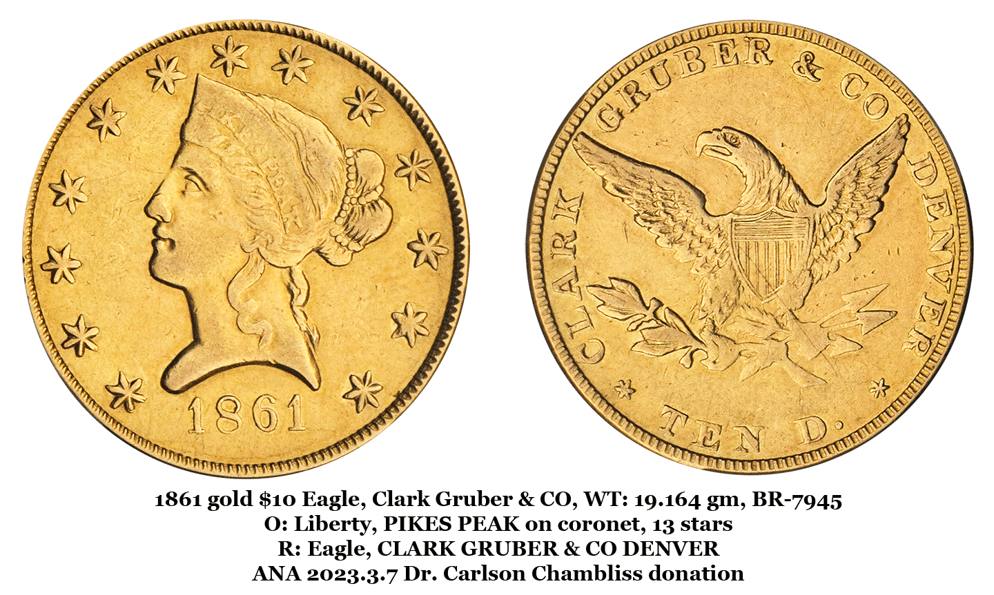 The Colorado Gold Rush - American Numismatic Association : American ...