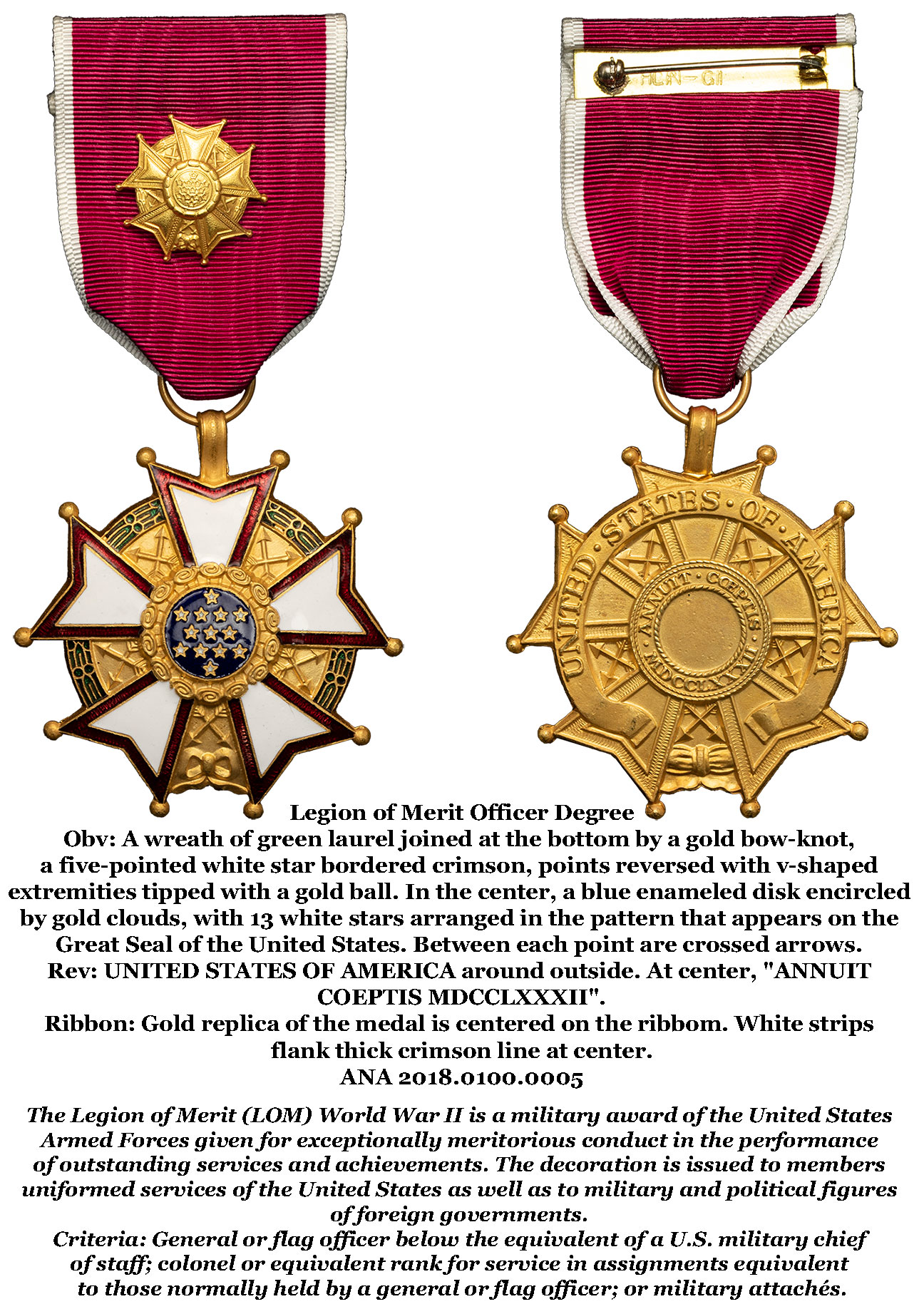 American Military Decorations and Medals - American Numismatic ...