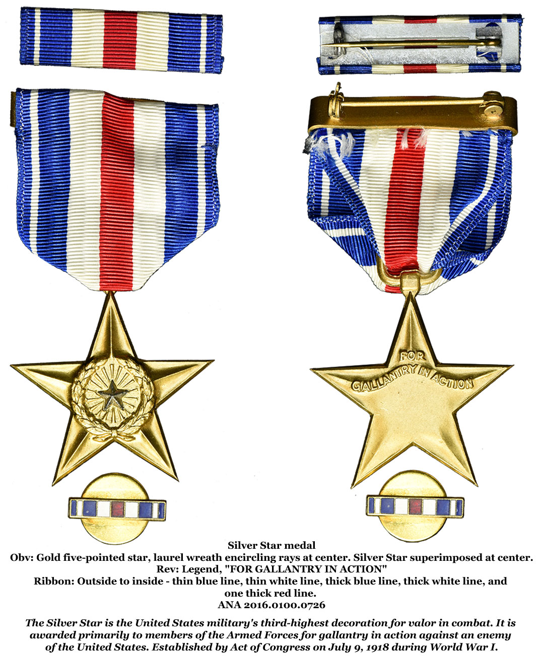 American Military Decorations and Medals - American Numismatic ...