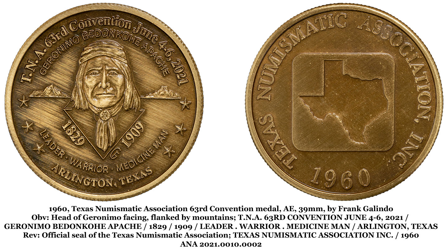 Club and Organization Medals - American Numismatic Association ...