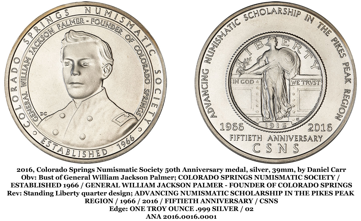 Club and Organization Medals - American Numismatic Association ...