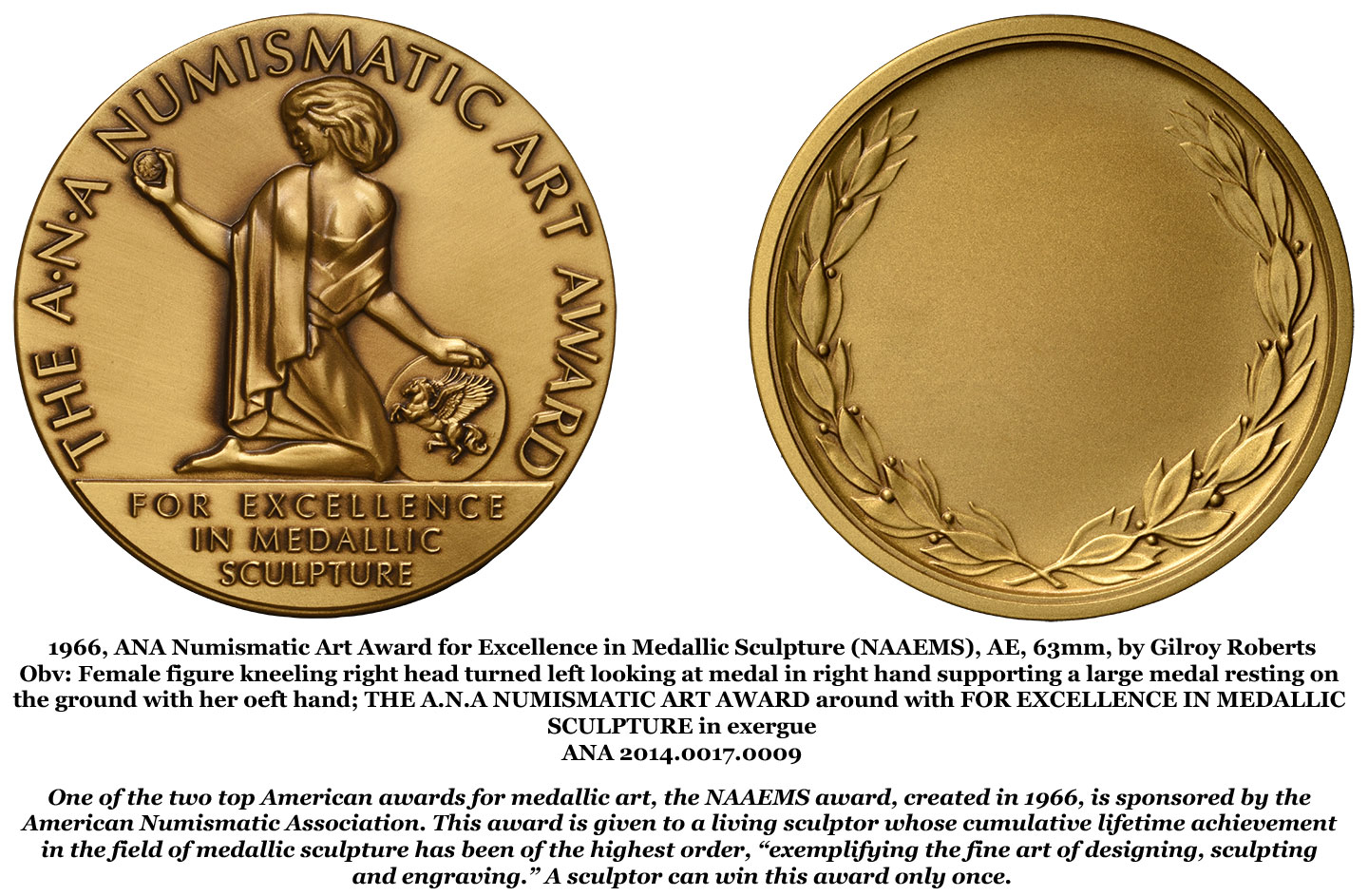 Club and Organization Medals - American Numismatic Association ...