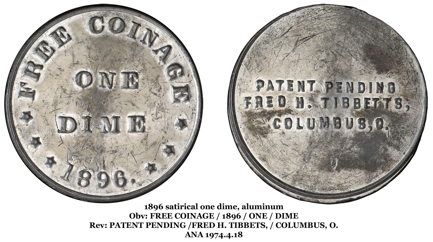 Bryan Money: Political Propaganda in Metal - American Numismatic ...