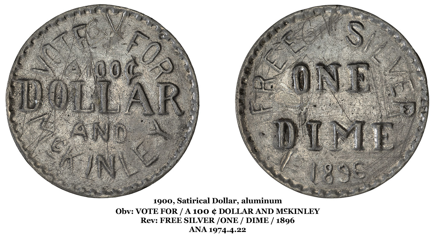 Bryan Money: Political Propaganda in Metal - American Numismatic ...